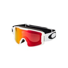 Oakley Sportbrille 'Line Miner' Herren Gr&ouml;&szlig;e One Size rot / wei&szlig;