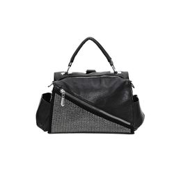 NAEMI Handtasche Damen Gr&ouml;&szlig;e One Size schwarz / silber