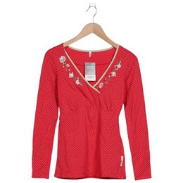 Blutsgeschwister Langarmshirt Damen Gr&ouml;&szlig;e M rot
