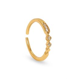 MISH Ringe 'Julia' Damen Gr&ouml;&szlig;e 50/60 gold