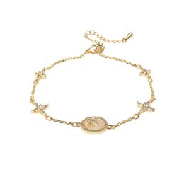 Avant-garde Paris Armband 'Ulrikeette' Damen Gr&ouml;&szlig;e 16 / 26 gold