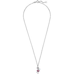 FAVS. FAVS Kette Damen Gr&ouml;&szlig;e One Size pink / rot / silber