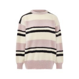 Yasanna Pullover Damen Gr&ouml;&szlig;e M beige / hellpink / schwarz