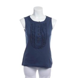 Chanel Top / Seidentop Damen Gr&ouml;&szlig;e M blau