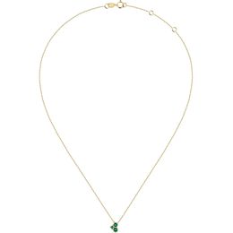 Live Diamond Kette Damen Gr&ouml;&szlig;e One Size gold / smaragd