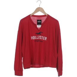 Hollister Langarmshirt Damen Gr&ouml;&szlig;e M rot