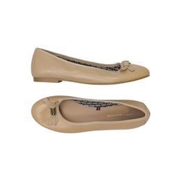 Tommy Hilfiger Ballerina Damen Gr&ouml;&szlig;e 37 beige