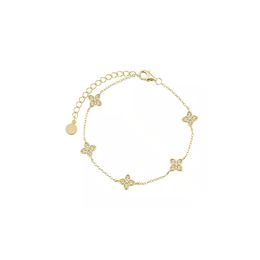 Rougemont Jewellery Armband 'Extravagantes Gl&uuml;cksbringer Armband 18cm' Damen Gr&ouml;&szlig;e 18 cm gold
