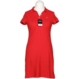 Lacoste Kleid Damen Gr&ouml;&szlig;e M rot