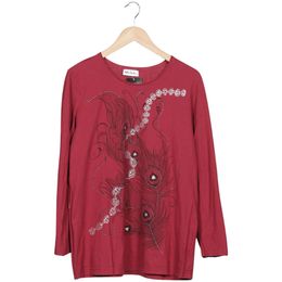 Ulla Popken Langarmshirt Damen Gr&ouml;&szlig;e XL rot