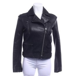 K by KARL LAGERFELD Karl Lagerfeld Lederjacke / Ledermantel Damen Gr&ouml;&szlig;e XXS schwarz