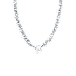 Elli Premium Kette Damen Gr&ouml;&szlig;e 42 silber