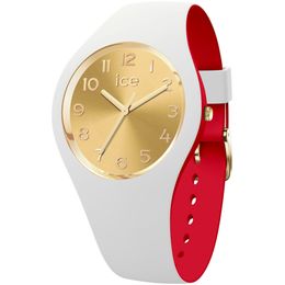 Ice Watch Analoguhr Damen Gr&ouml;&szlig;e One Size gold / wei&szlig;