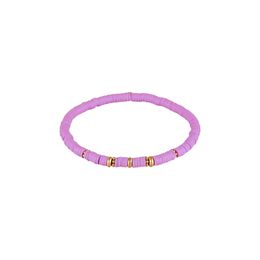 Elli Armband Damen Gr&ouml;&szlig;e 16 gold / orchidee