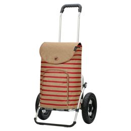 Andersen Shopper Trolley 'Eske' Herren Gr&ouml;&szlig;e One Size brokat / rot