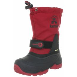 Kamik Stiefel Jungen Gr&ouml;&szlig;e 25 rot / schwarz