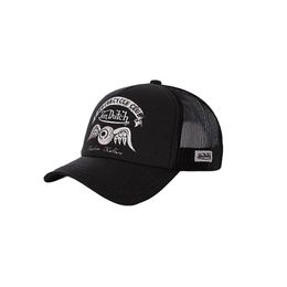 Von Dutch Cap 'Junior Motorcycle Club' Herren Gr&ouml;&szlig;e 54/64 schwarz