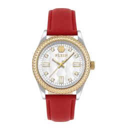 Philipp Plein Watches Uhr 'Queen' Damen Gr&ouml;&szlig;e One Size gold / hellrot / silber