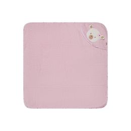 Sterntaler Handtuch 'B&Auml;R Betty' Herren Gr&ouml;&szlig;e 0 braun / rosa / wei&szlig;