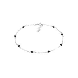 Elli Fu&szlig;schmuck Damen Gr&ouml;&szlig;e 22 schwarz / silber