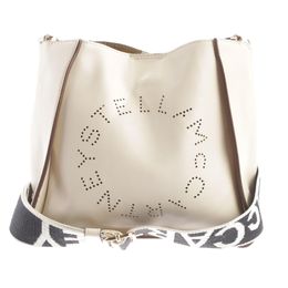 Stella McCartney Schultertasche / Umh&auml;ngetasche Damen Gr&ouml;&szlig;e One Size creme