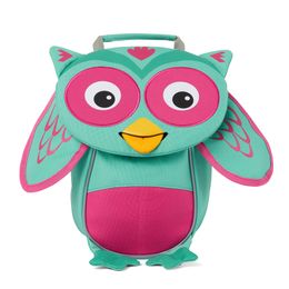 Affenzahn Rucksack 'Kleiner Freund Eule' Jungen Gr&ouml;&szlig;e One Size gelb / jade / pink / wei&szlig;
