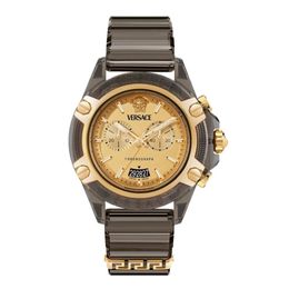Versace Uhr Herren Gr&ouml;&szlig;e One Size gold / schwarz