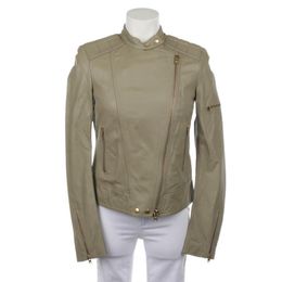 Closed Lederjacke / Ledermantel Damen Gr&ouml;&szlig;e S beige