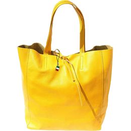 Florence Schultertasche Damen Gr&ouml;&szlig;e One Size gelb