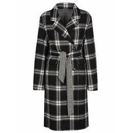 Tommy Hilfiger Mantel Damen Gr&ouml;&szlig;e M/L schwarz / wei&szlig; Wintermantel