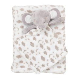 Snuggle Tots Set 'Elefant' Gr&ouml;&szlig;e One Size taupe / wei&szlig;