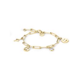 Tamaris Armband Damen Gr&ouml;&szlig;e One Size gold / transparent
