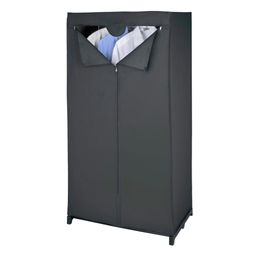 Wenko Kleiderschrank Herren Gr&ouml;&szlig;e B: 75cm x H: 150cm x T: 50cm schwarz