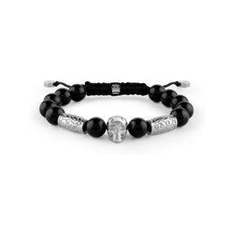Philipp Plein Armband Damen Gr&ouml;&szlig;e One Size schwarz / silber