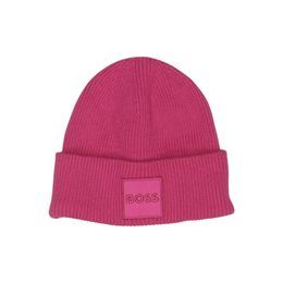 BOSS Black Hut oder M&uuml;tze Damen Gr&ouml;&szlig;e One Size pink