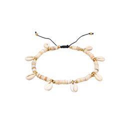 Elli Fu&szlig;schmuck Damen Gr&ouml;&szlig;e 22 creme / sand / gold