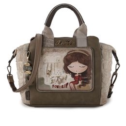 Anekke Handtasche 'Muse' Damen Gr&ouml;&szlig;e One Size nude / dunkelblau / taupe / weinrot