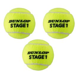 Dunlop Tennisball 'Stage 1' M&auml;dchen Gr&ouml;&szlig;e one size neongelb
