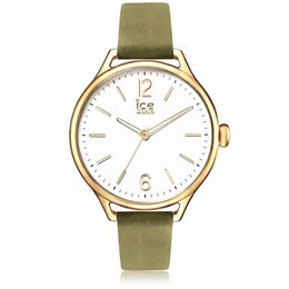 Ice Watch Uhr Damen Gr&ouml;&szlig;e One Size gold / khaki / wei&szlig;