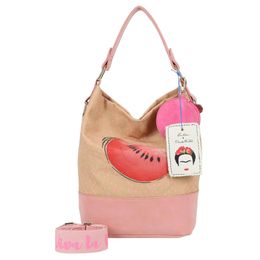 Fritzi aus Preussen Fritzi Aus Preu&szlig;en Schultertasche Damen Gr&ouml;&szlig;e One Size hellbraun / hellrot