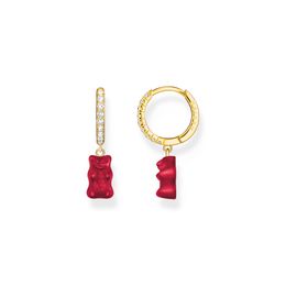 Thomas Sabo Ohrring Damen Gr&ouml;&szlig;e One Size gold / rot