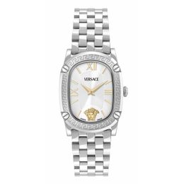 Versace Uhr Damen Gr&ouml;&szlig;e One Size silber / wei&szlig;