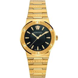 Versace Uhr Damen Gr&ouml;&szlig;e One Size gold / schwarz