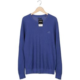 Gant Pullover Herren Gr&ouml;&szlig;e L blau