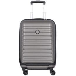Delsey Paris Trolley Herren Gr&ouml;&szlig;e One Size grau / schwarz