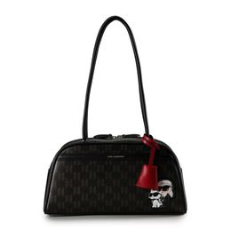 K by KARL LAGERFELD Karl Lagerfeld Schultertasche 'Ikon ' Damen Gr&ouml;&szlig;e One Size dunkelbraun / mischfarben