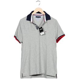 Tommy Hilfiger Poloshirt Herren Gr&ouml;&szlig;e M grau