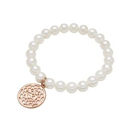 Lulu & Jane Lulu & Jane Armband Damen Gr&ouml;&szlig;e One Size wei&szlig;