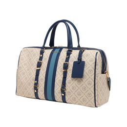 Carlo Colucci Weekender ' Detassis ' Damen Gr&ouml;&szlig;e 1 creme / blau / schwarz