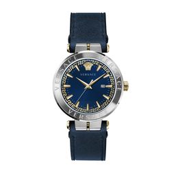 Versace Analoguhr 'AION' Herren Gr&ouml;&szlig;e One Size navy / gold / silber